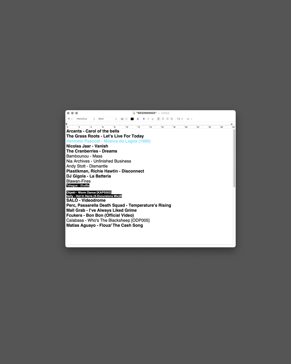 Music - SCHUELER TM R C - Ready-to-wear, objects and accessories